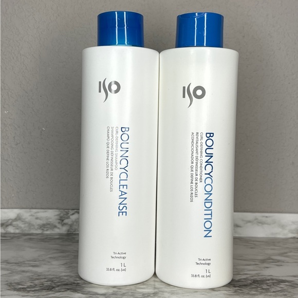 ISO | Hair | Iso Bouncy Curldefining Shampoo Conditioner Set Liter ...